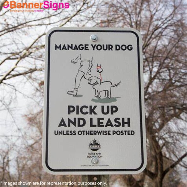 Non Reflective Metal Sign | eBannerSigns