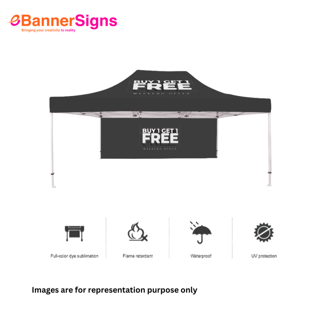 Custom Canopy Tent 13 x 20 ft With logo | Custom Pop Up Tents 13 x 20 ...