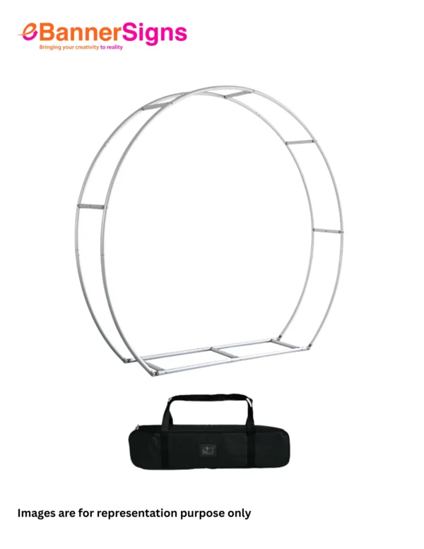Buy 3D Circle Backdrop – Custom Event Backdrops Online USA | eBannerSigns