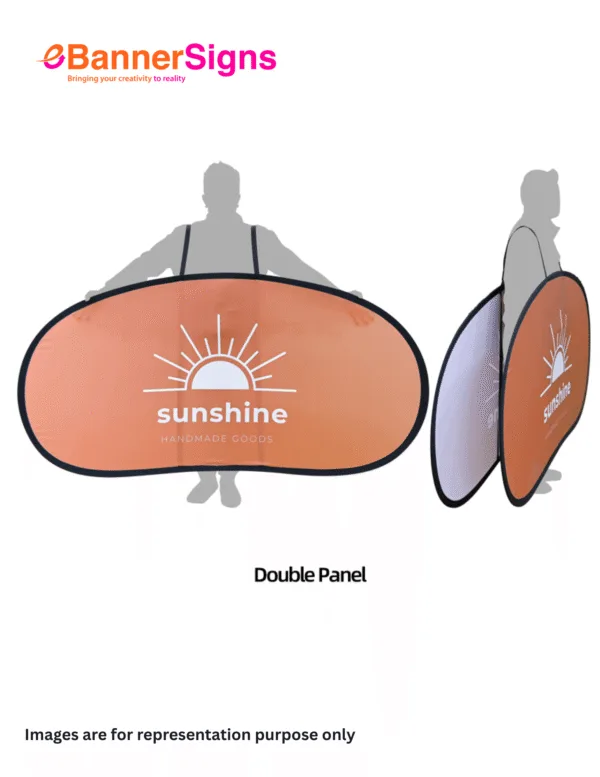 Walking Billboard Pop Up Banner | eBannerSigns