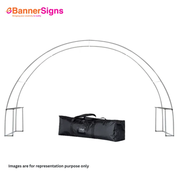 Round Arch Trade Show Booth Display | eBannerSigns