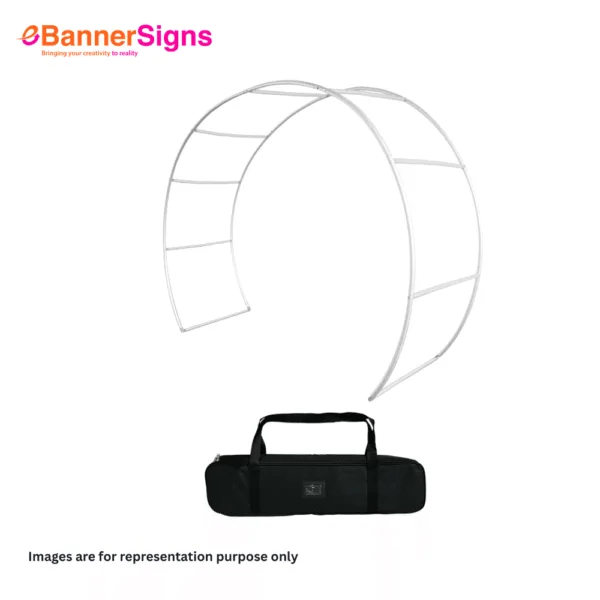 Rounded Arch Display | eBannerSigns
